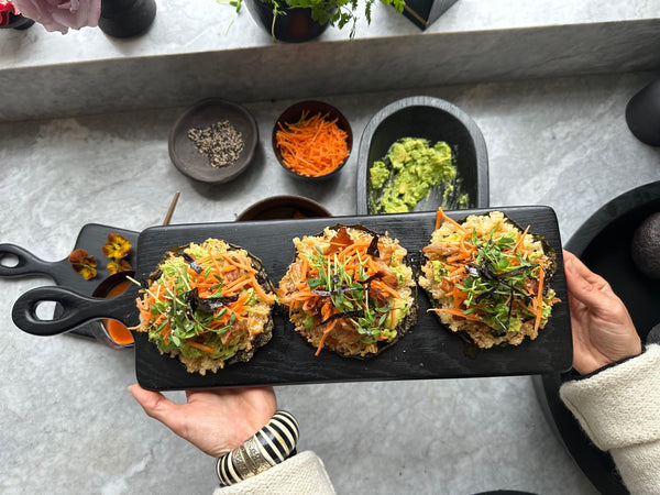 Crispy Rice Waffles - The Wooden Palate