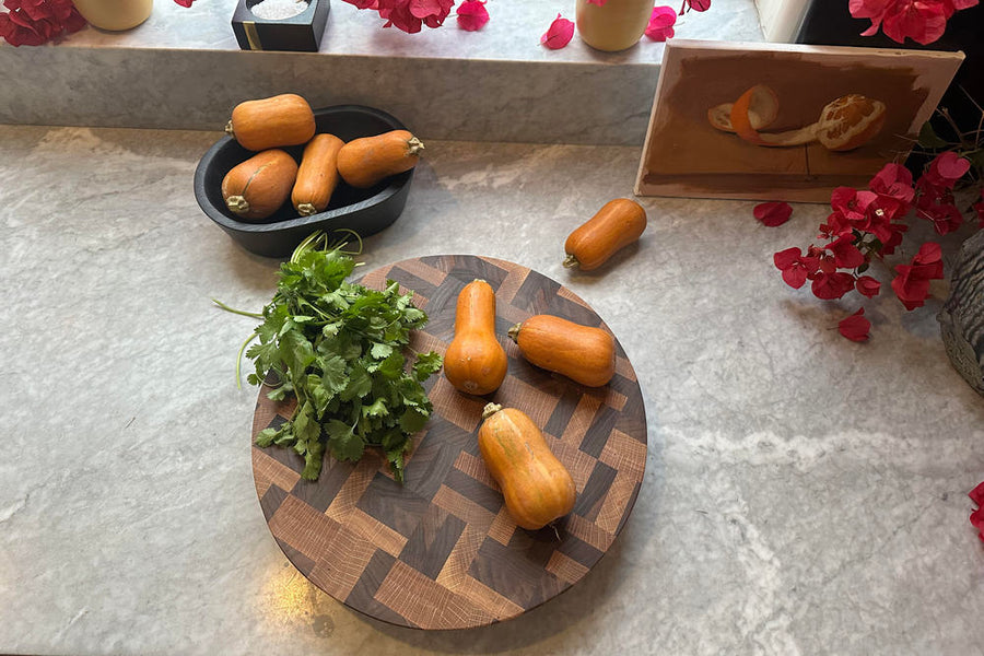 Round Chop Block - The Wooden Palate