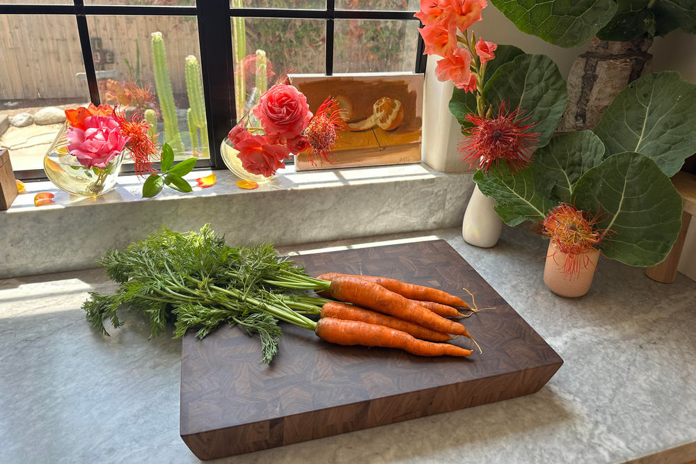 Rectangle Chop Block - The Wooden Palate