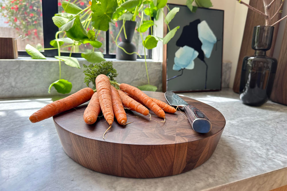 Round Chop Block - The Wooden Palate