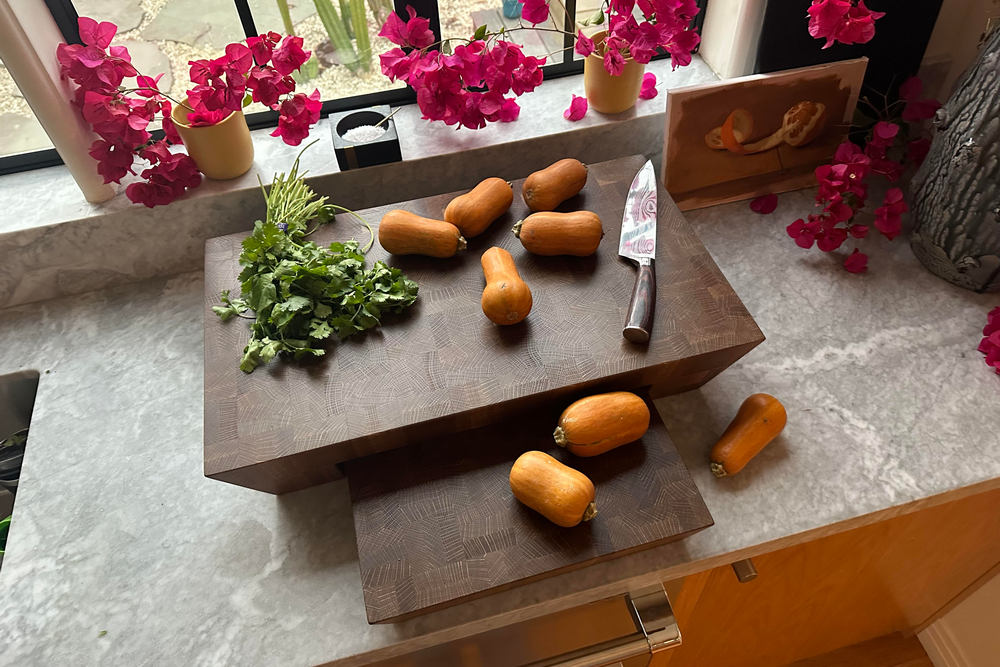 Square Chop Block - The Wooden Palate