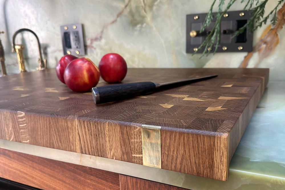 Square Chop Block - The Wooden Palate