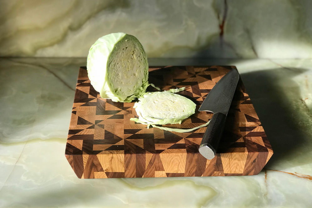 Square Chop Block - The Wooden Palate