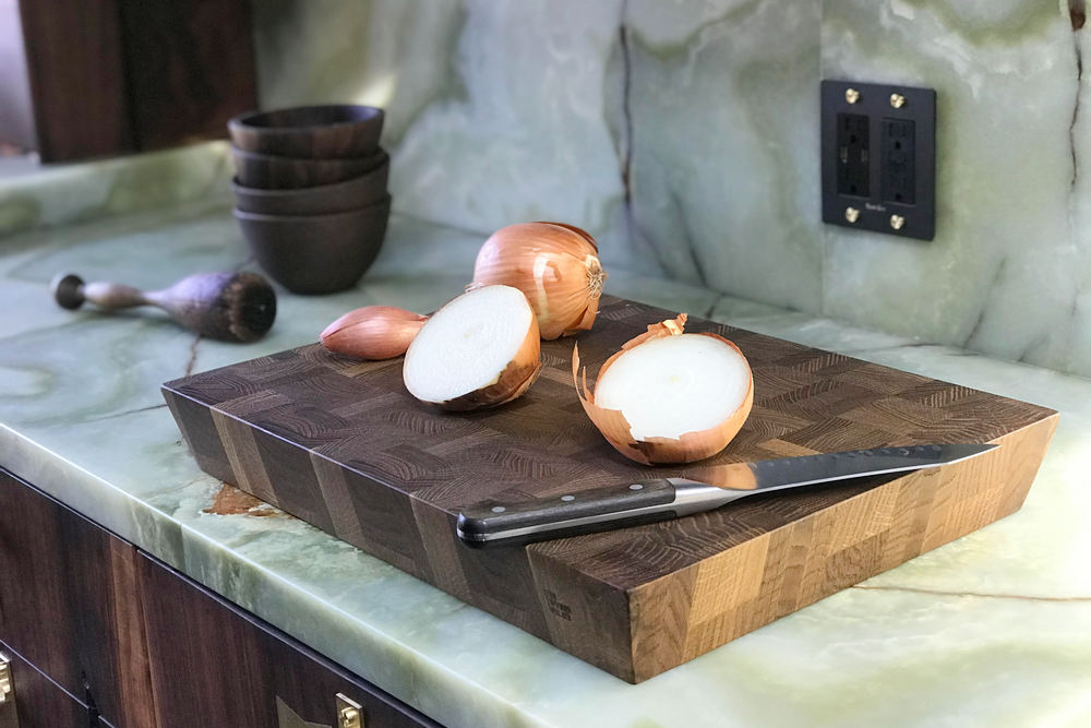 Rectangle Chop Block - The Wooden Palate