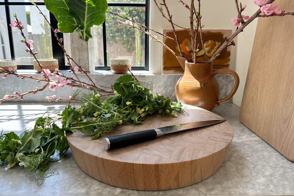 Round Chop Block - The Wooden Palate