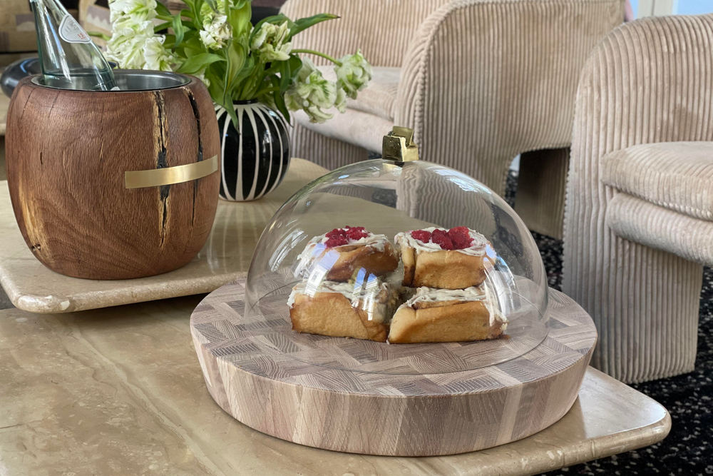 Round Chop Block - The Wooden Palate