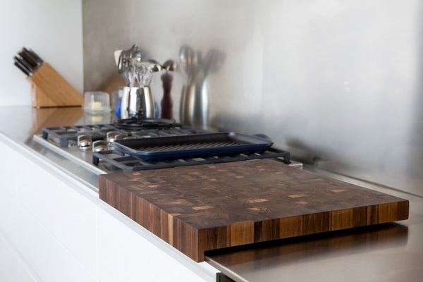 Lip Board End Grain - The Wooden Palate