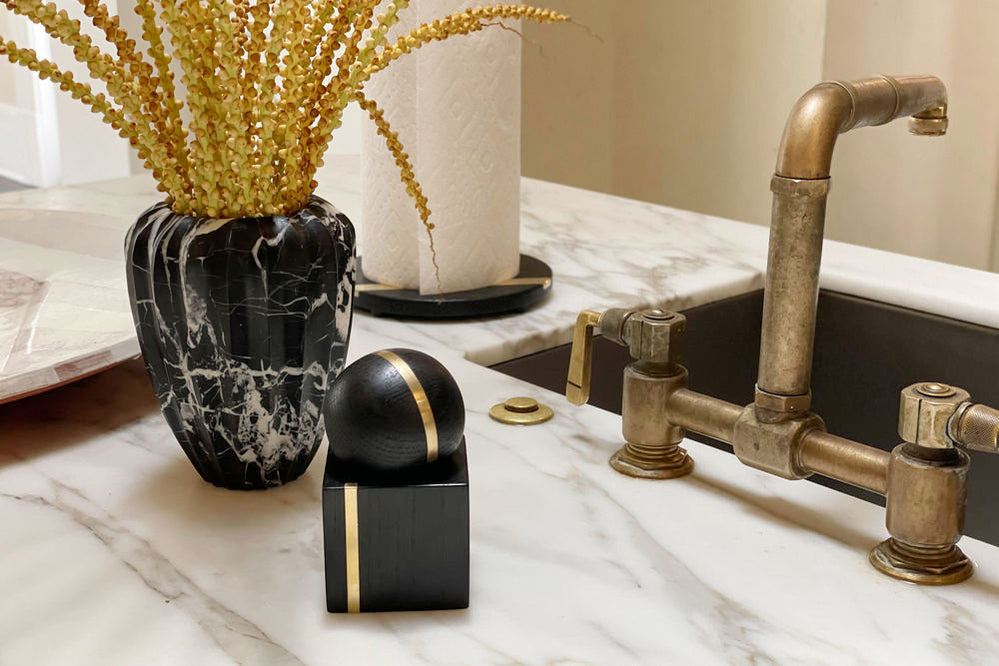 Salt Cellar Sphere - The Wooden Palate